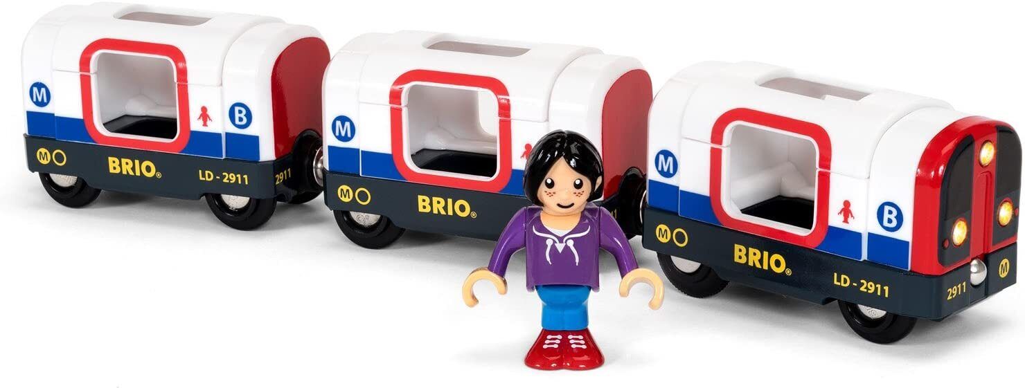 Buy BRIO - Metro Train, 4 pieces