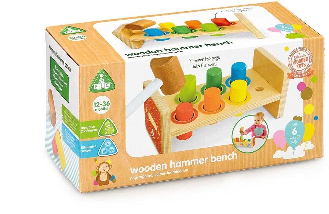 Buy ELC - Wooden Hammer Bench